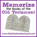 5 Easy Steps to Memorize the Books of the Old Testament without Singing ...