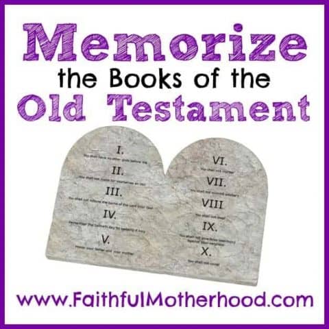 5 Easy Steps to Memorize the Books of the Old Testament without Singing ...