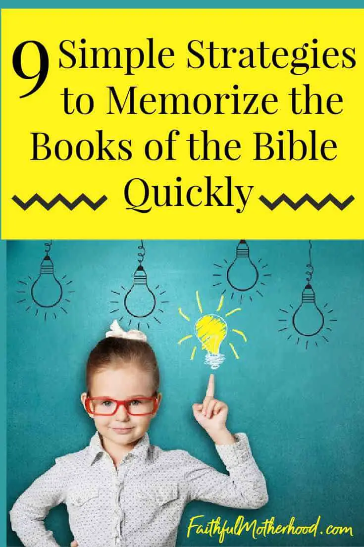 9 Simple Strategies to Memorize the Books of the Bible Quickly ...